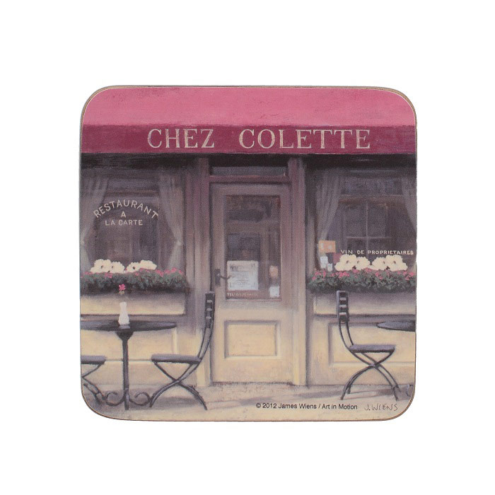 Chez Colette - Set of 6 Premium Coasters - [ERROR] 'category' record ...