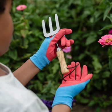 Kent & Stowe Kids Stainless Steel Hand Fork - Children's Gardening ...