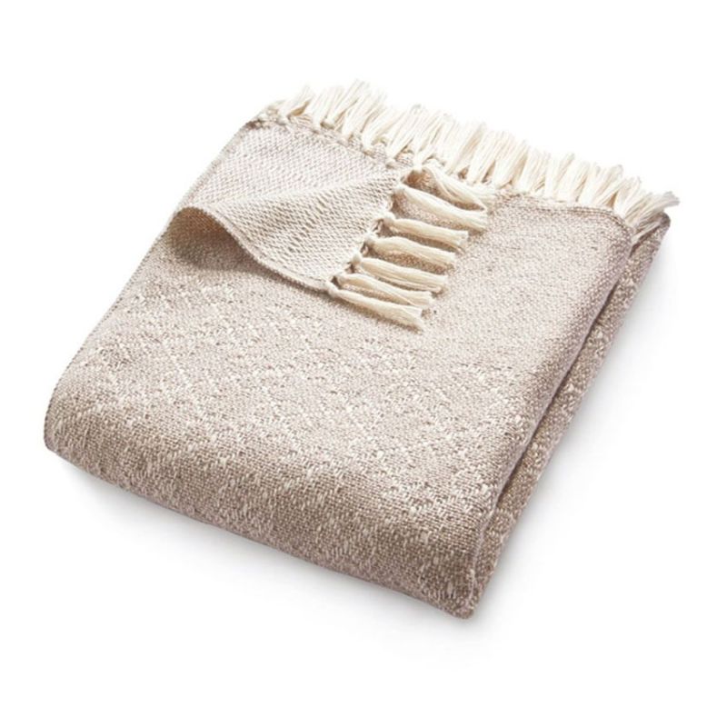 Hug Rug - Woven Trellis Throw Natural (130cm x 180cm) - [ERROR ...