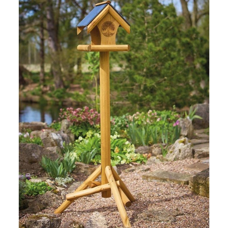 Tom Chambers Quercus Bird Table - Bird Tables and Baths - Arboretum ...