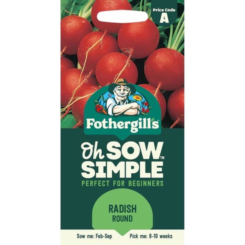 Mr Fothergill's Radish Round (Oh So Simple Range) - Vegetable Seeds ...