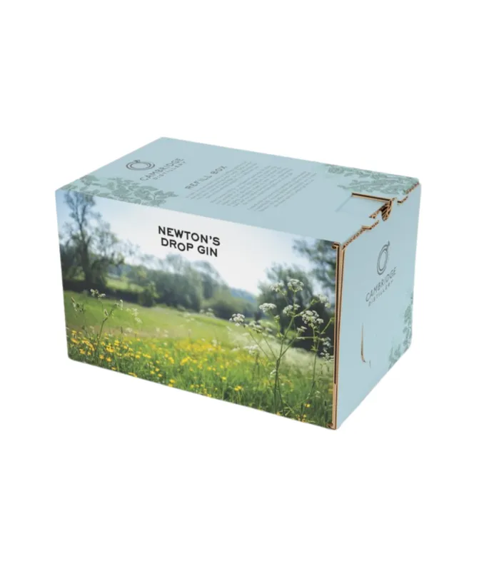 Cambridge Distillery Newton's Drop Gin 5L Refill Eco-Friendly Box-Gin ...