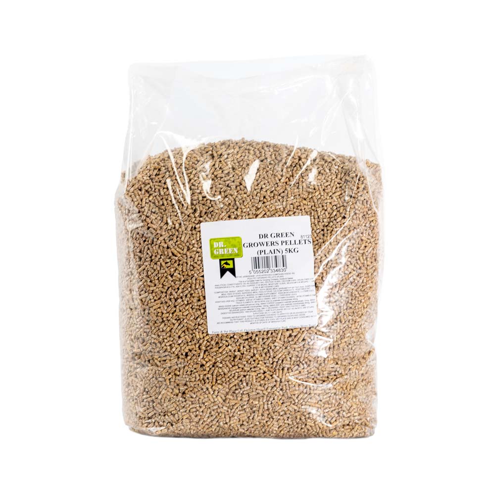 Dr Green Growers Pellets 5kg - Chicken Feed - Farm & Pet Place