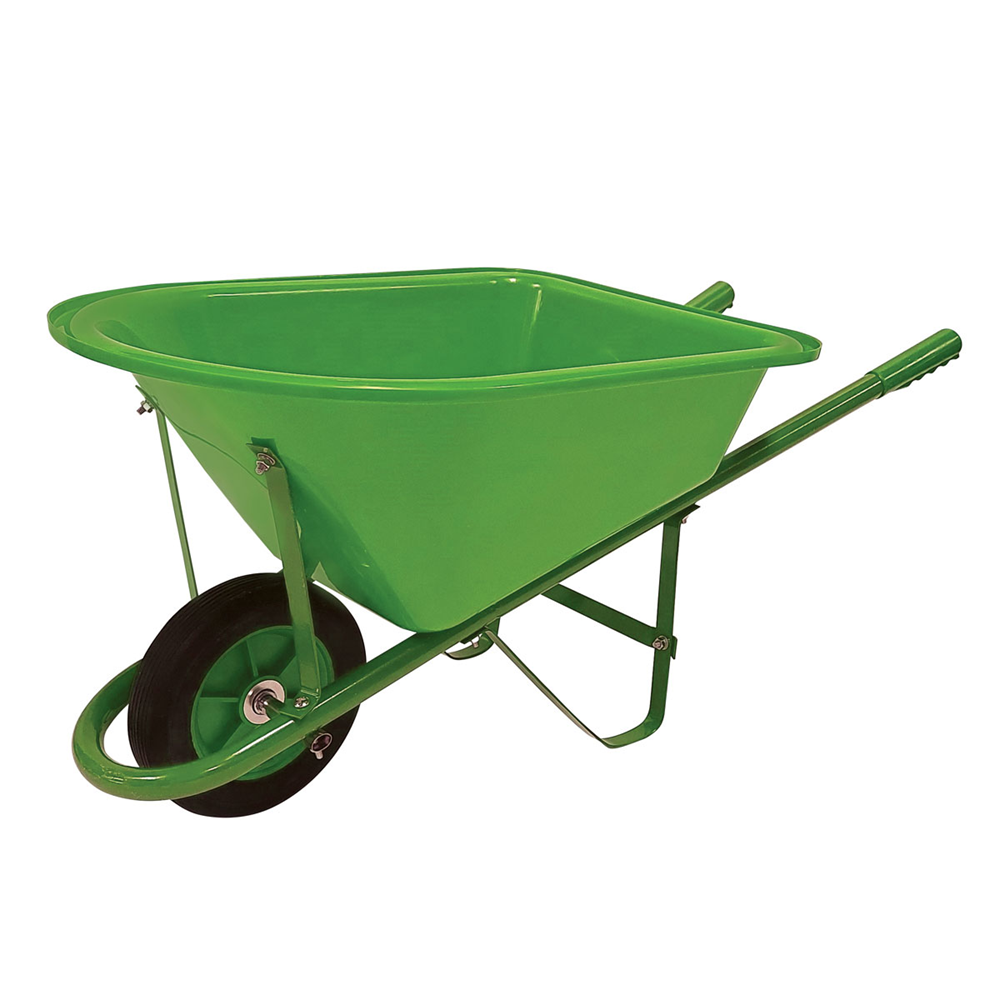 Carrimore 25ltr Junior Wheelbarrow Green - Wheelbarrows - Farm & Pet Place