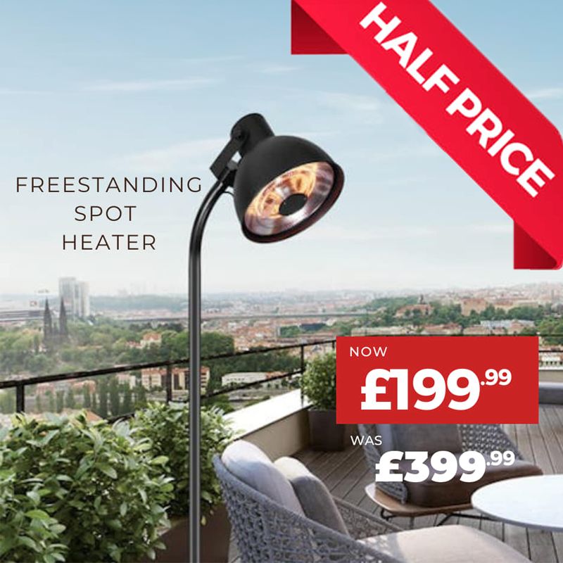 Free-Standing Spot Heater - Hollybush