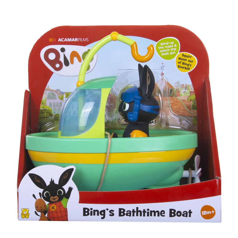 Bing Wind Up Bath Time Boat - Bing - Polhill Garden Centre