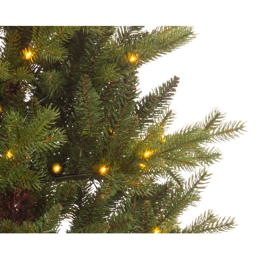 Fat Christmas Trees Artificial 6ft Silver Tipped Fir Grey Hinged Full
