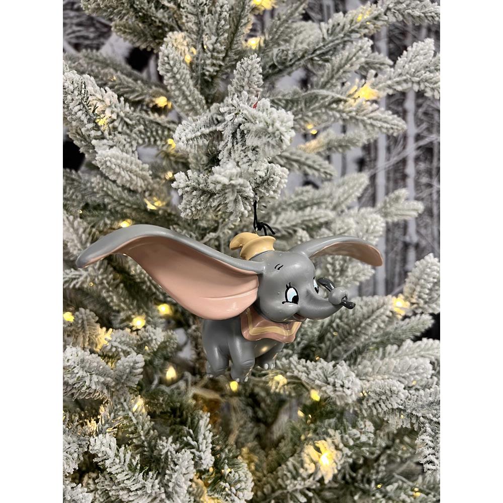 Dumbo 3D Resin Ornament - Christmas Baubles - Polhill Garden Centre