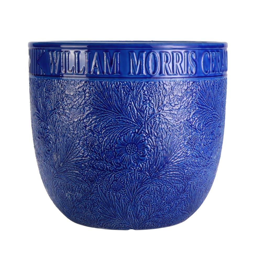 30CM MARIGOLD BLUE EGG POTS - Ceramic Pots - Polhill Garden Centre
