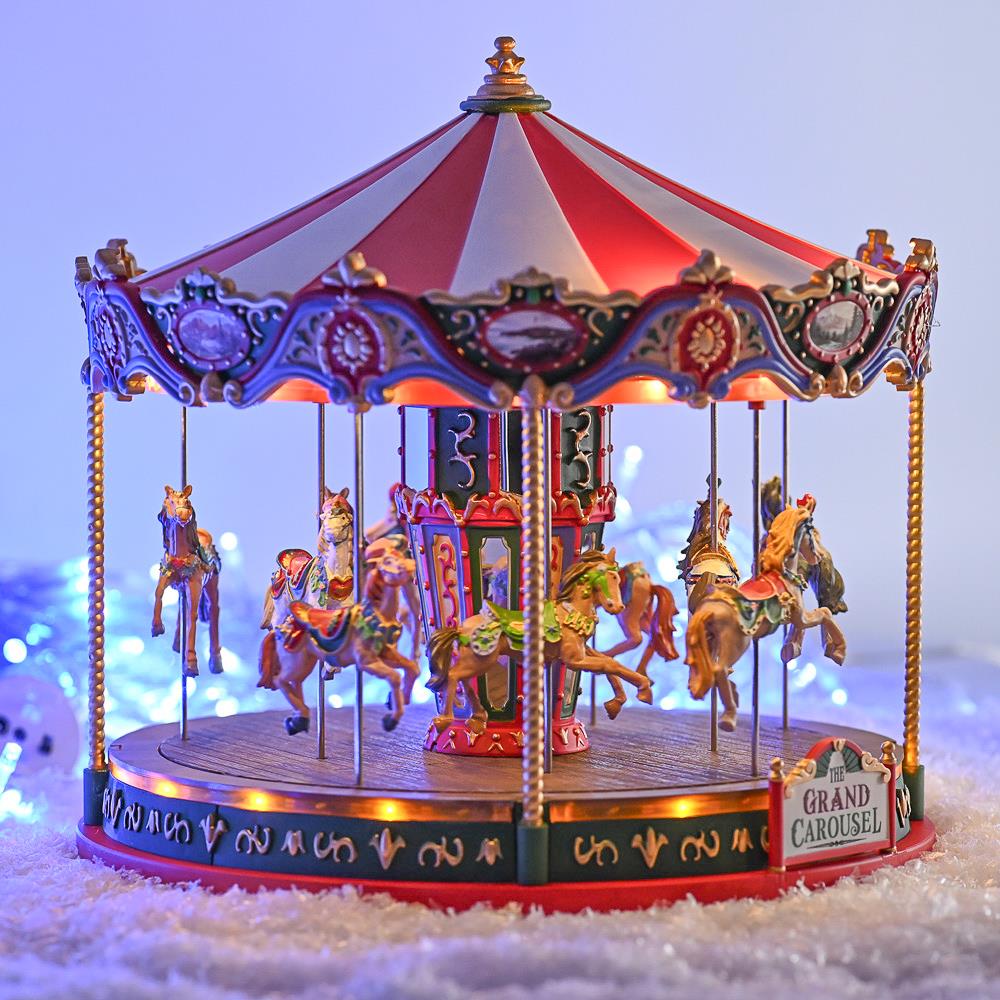 Christmas Village Lemax: The Grand Carousel - Lemax Village - Polhill ...