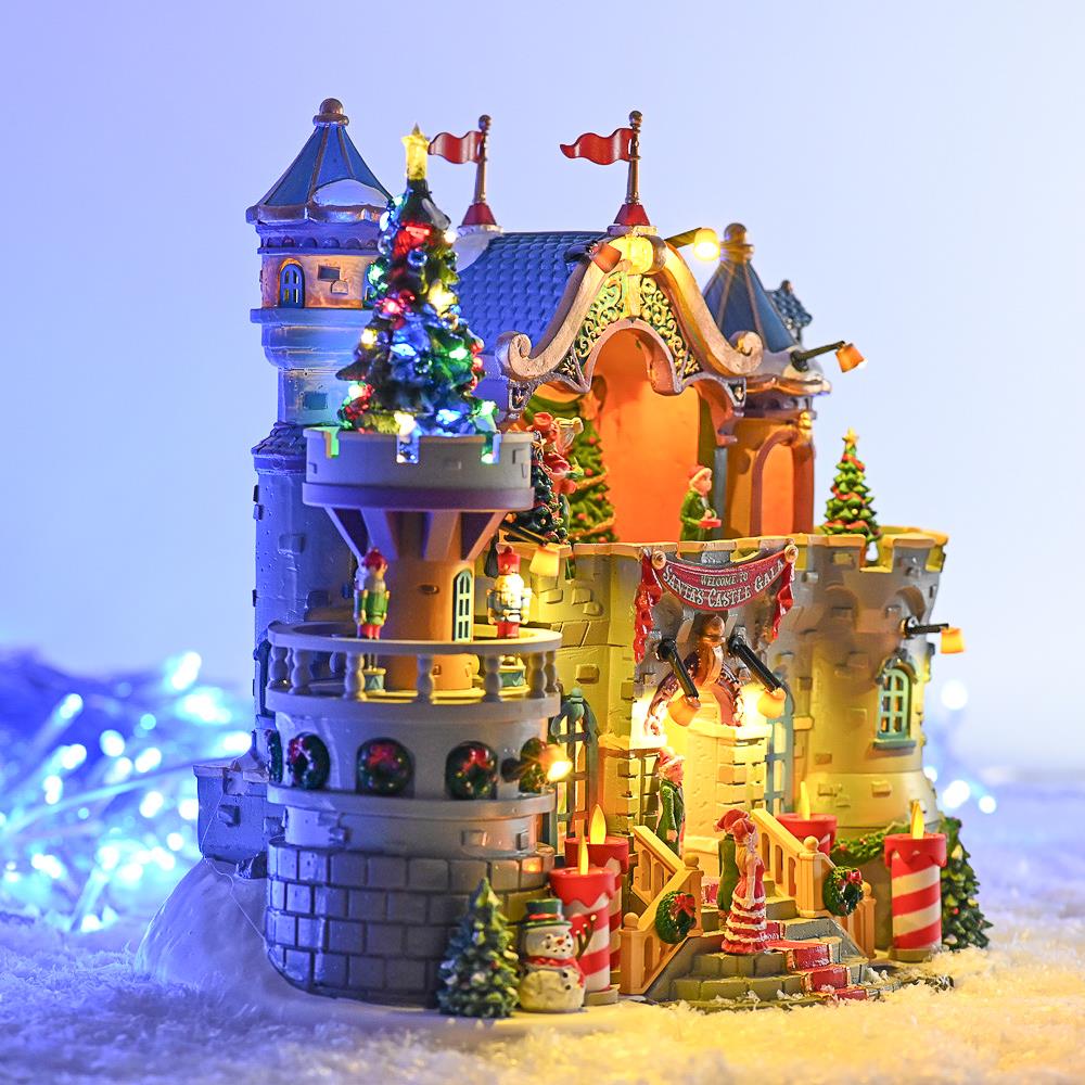 Lemax Village Christmas: Santa's Castle Gala - Lemax Village - Polhill ...